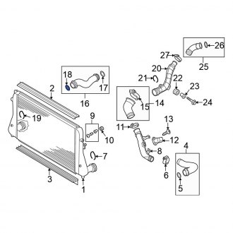 Volkswagen Rabbit Turbocharger Pipes, Hoses & Clamps — CARiD.com