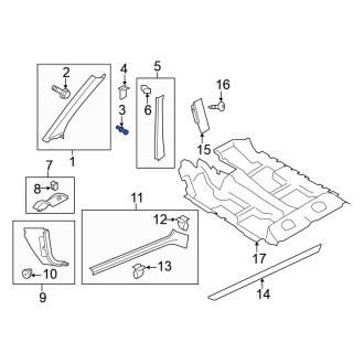 Volkswagen Eos OEM Roofs & Parts | Panels, Drip Rails — CARiD.com