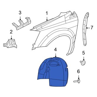 Volkswagen Routan Replacement Fenders & Components | CARiD