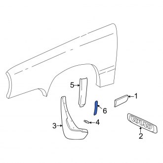 Volvo OEM Window Parts | Visors, Regulators, Motors — CARiD.com