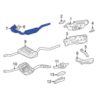 Volvo OEM Exhaust Parts | Systems, Tips, Pipes, Manifolds — CARiD.com