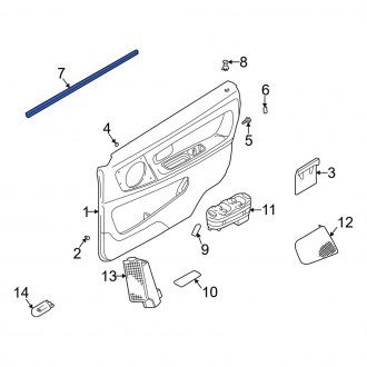 Volvo V70 OEM Window Parts | Visors, Regulators — CARiD.com