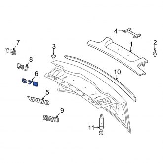 Volvo OE™ Emblems & Logos - CARiD.com