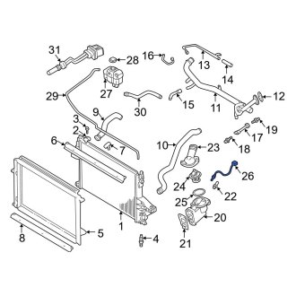 Volvo XC90 OEM Engine Cooling Parts | Radiators, Fans — CARiD.com