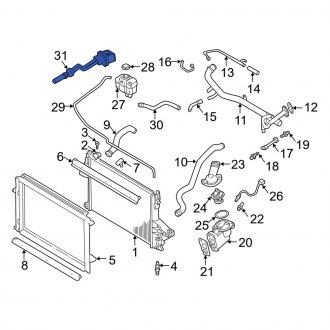 Volvo XC70 OEM Engine Cooling Parts | Radiators, Fans — CARiD.com