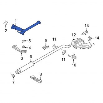 Volvo S60 OEM Exhaust Parts | Systems, Tips, Pipes — CARiD.com