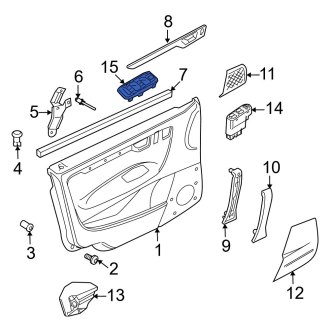 Volvo V70 OEM Window Parts | Visors, Regulators — CARiD.com