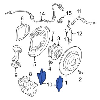 Volvo OEM Brake Parts | Pads, Bleeders, Rotors, Lines — CARiD.com