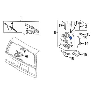 Volvo XC70 Trunk/Tailgate Handles & Locks — CARID.com
