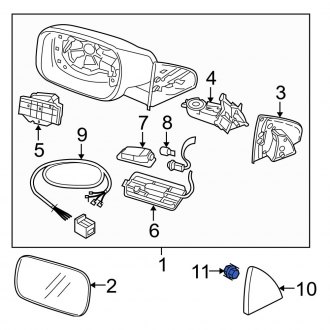 Volvo OEM Mirrors | Factory Towing & Side View Mirrors — CARiD.com