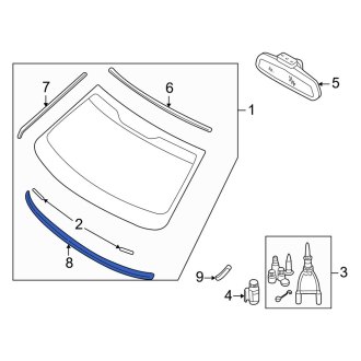 Volvo Window Trim | Moldings, Pillar Posts, Sills — CARiD.com