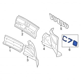 Volvo OE™ Emblems & Logos - CARiD.com