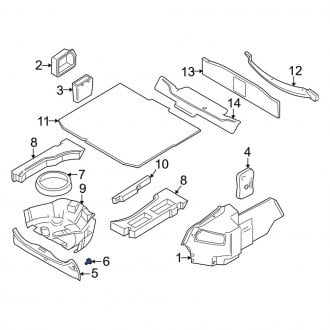 Volvo C70 Trunk & Tailgate Hardware — CARID.com
