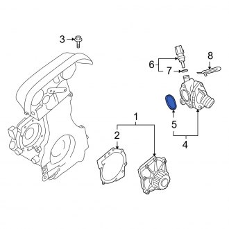 Volvo V50 OEM Engine Cooling Parts | Radiators, Fans — CARiD.com