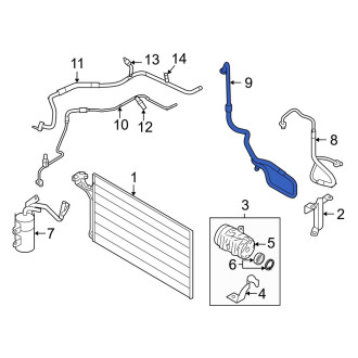 Volvo C30 OEM A/C & Heating Parts | Systems, Compressors — CARiD.com