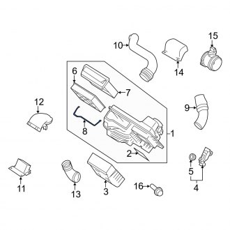 Volvo XC60 Air Filter Housing Boxes & Parts — CARiD.com