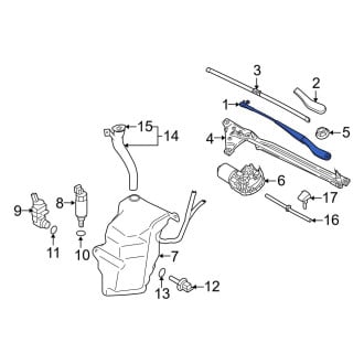Volvo C30 Replacement Wiper Arms — CARID.com