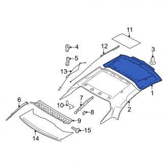 Volvo Car & Truck Replacement Headliners — CARiD.com