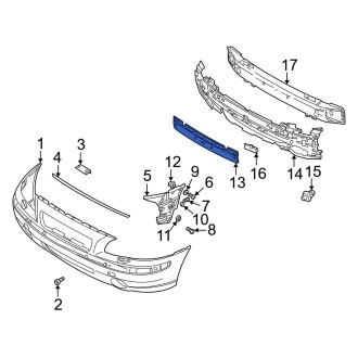 Volvo S60 Bumper Reinforcements & Energy Absorbers – CARiD.com