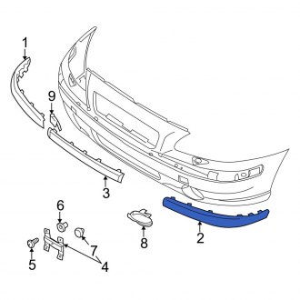 Volvo S60 Replacement Bumper Moldings & Trim — CARiD.com