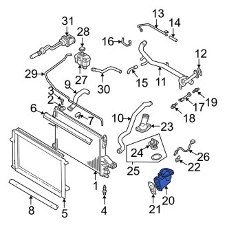Volvo S60 OEM Engine Cooling Parts | Radiators, Fans — CARiD.com