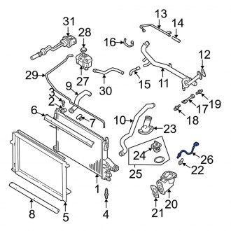 Volvo XC90 OEM Engine Cooling Parts | Radiators, Fans — CARiD.com
