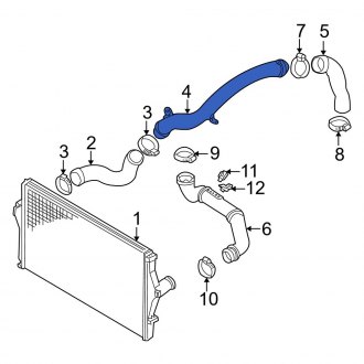 Volvo XC90 Intercooler Hoses & Pipes | Clamps, Kits — CARiD.com