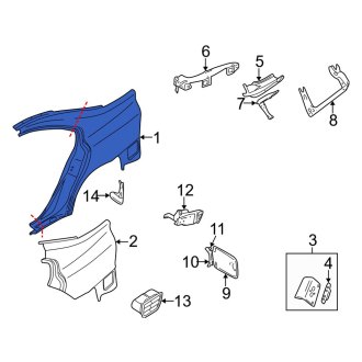 Volvo S60 OEM Quarter Panels & Parts | Rear & Front — CARiD.com