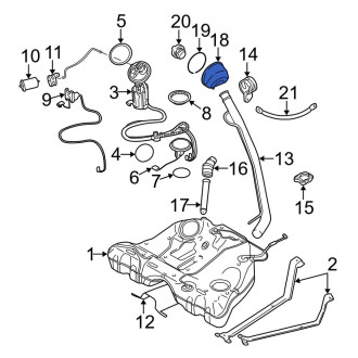 Volvo XC90 OEM Fuel System Parts | Pumps, Lines — CARiD.com