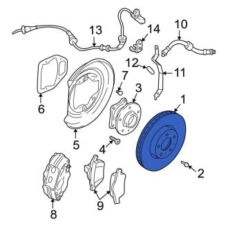 Volvo OEM Brake Parts | Pads, Bleeders, Rotors, Lines — CARiD.com
