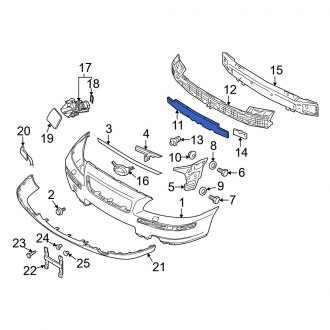 Volvo S60 Bumper Reinforcements & Energy Absorbers – CARiD.com