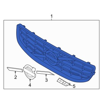 Volvo S60 Replacement Grilles | Moldings, Brackets - CARiD.com