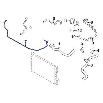 Volvo XC60 Coolant Overflow Tanks — CARiD.com