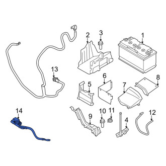 Volvo V70 Battery Cables & Accessories - Connectors, Lugs | CARiD