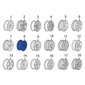 Volvo S80 Factory Steel Wheels — CARiD.com