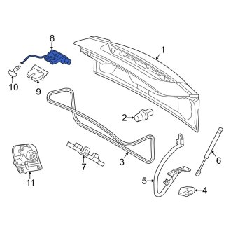 Volvo S60 Trunk/Tailgate Handles & Locks — CARID.com