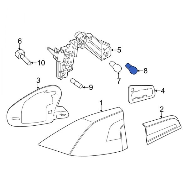 Volvo OE 30640997 - Front Turn Signal Light Bulb
