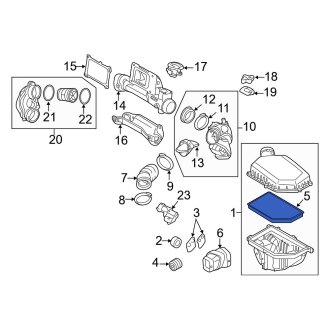 Volvo S80 OEM Air Intake Parts | Filters, Manifolds — CARiD.com