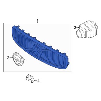 Volvo V60 Replacement Grille Assemblies — CARiD.com