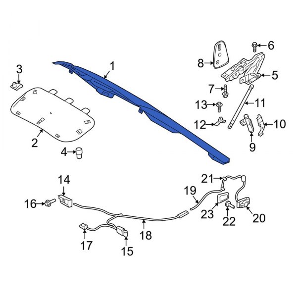 Volvo OE 31468167 - Front Hood Panel