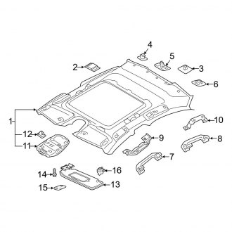 2024 Volvo S60 Replacement Headliners — CARiD.com