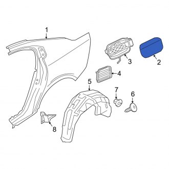 Volvo S60 Fuel Doors & Parts — CARiD.com