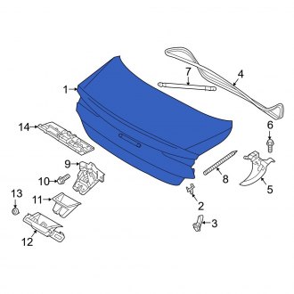 Volvo Car Replacement Trunk Lids & Parts — CARiD.com