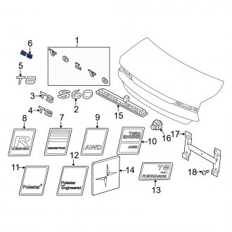 Volvo OE™ Emblems & Logos - CARiD.com