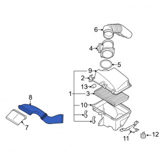 Volvo S80 OEM Air Intake Parts - Filters, Manifolds | CARiD