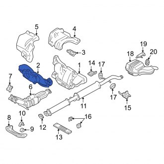 Volvo OEM Exhaust Parts | Systems, Tips, Pipes, Manifolds — CARiD.com