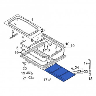 Volvo S80 OEM Roofs & Parts | Panels, Drip Rails — CARiD.com