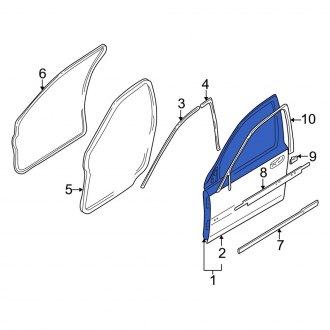 Volvo Replacement Door Shells & Skins — CARiD.com
