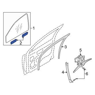 Volvo XC90 OEM Window Parts | Visors, Regulators — CARiD.com
