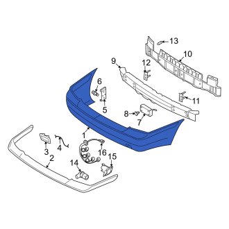 Volvo S80 Replacement Front Bumpers & Components — CARiD.com